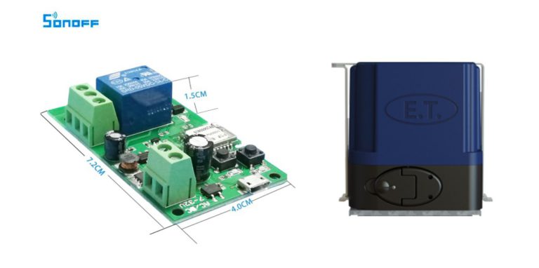 How To Automate Your Gate Opener With A Sonoff Wifi Smart Switch Home Tech Time